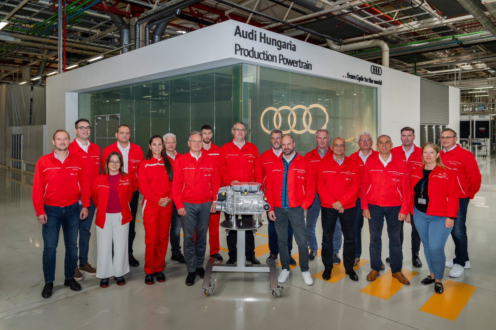 There is no stopping: Audi Hungaria in Győr has given 45 million ...